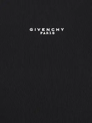 Givenchy Slim-fit Cotton Tank Top With Paris Print