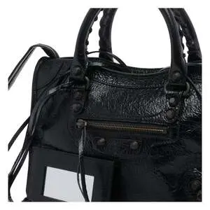 Balenciaga Le City Small Crossbody Bag - Black