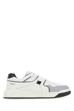 Valentino Garavani Nappa Leather One Stud Sneakers - Multicolor