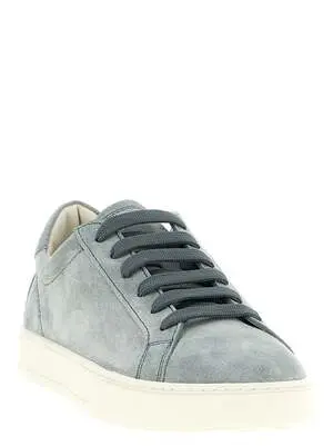 TOD'S Cassetta Suede Lace-up Sneakers - Multicolor