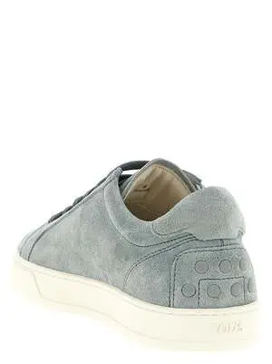 TOD'S Cassetta Suede Lace-up Sneakers - Multicolor
