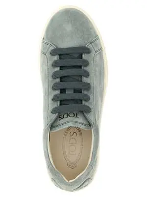TOD'S Cassetta Suede Lace-up Sneakers - Multicolor
