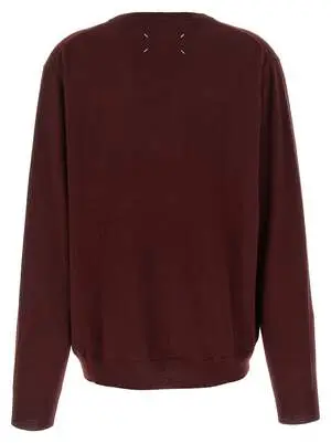 MAISON MARGIELA Virgin Wool V-neck Sweater