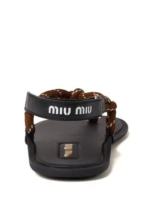 Miu Miu Flat Sandals