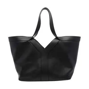 Saint Laurent Small Y Leather Tote Bag - Black