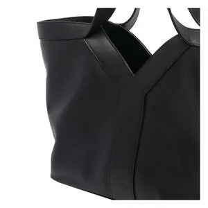 Saint Laurent Small Y Leather Tote Bag - Black