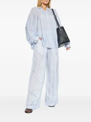 Dries Van Noten Pila Wide-leg Trousers With Striped Pattern