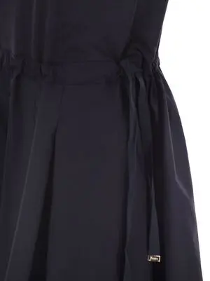 Herno Jersey And Poplin Combination Dress
