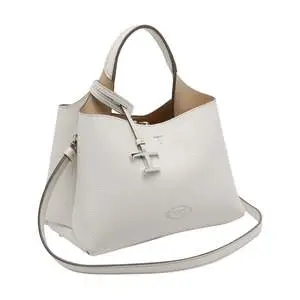 TOD'S Micro Leather Bag - White