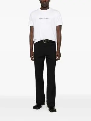 Off-White Script Arrow` Short Sleeve Slim T-shirt - Multicolor