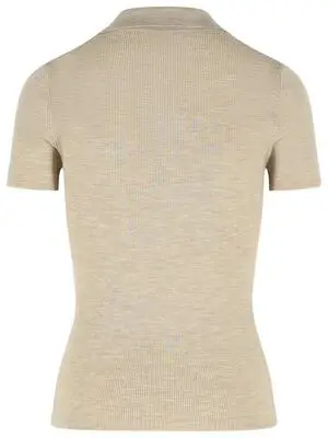 Max Mara Albero Virgin Wool Polo Shirt