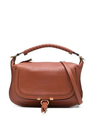 Chloé Marcie Leather Shoulder Bag - Multicolor