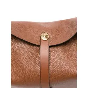 Etro Calf Leather Shoulder Bag - Brown