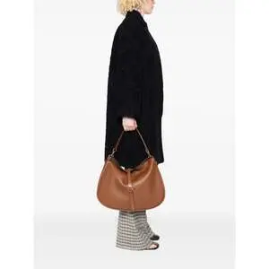 Etro Calf Leather Shoulder Bag - Brown