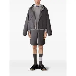 Thom Browne Crewneck Sweater With Signature Stripes