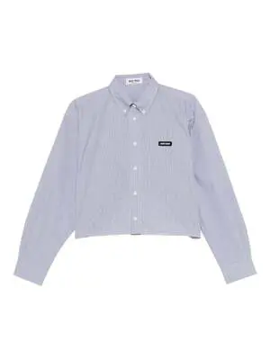 Miu Miu Cotton Shirt - Multicolor