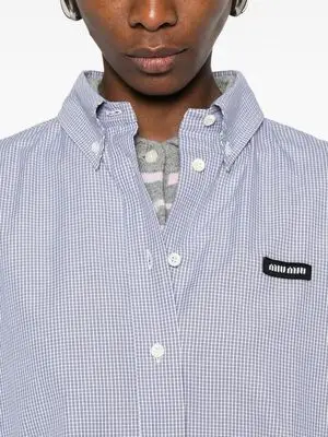 Miu Miu Cotton Shirt - Multicolor
