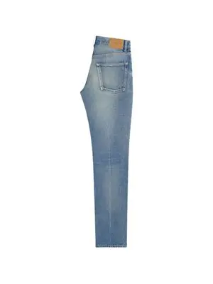 Saint Laurent Straight Leg Denim Jeans