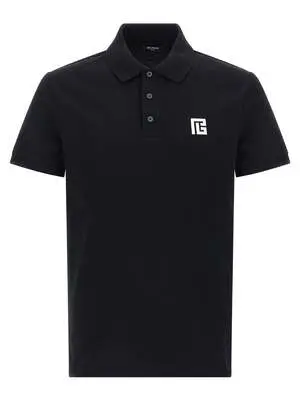 Balmain Embroidery Polo Shirt - Multicolor