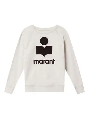 Isabel Marant Étoile Cotton Sweatshirt With Logo - Multicolor