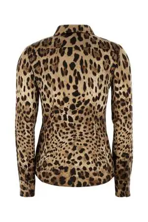 Dolce & Gabbana Printed Silk Shirt