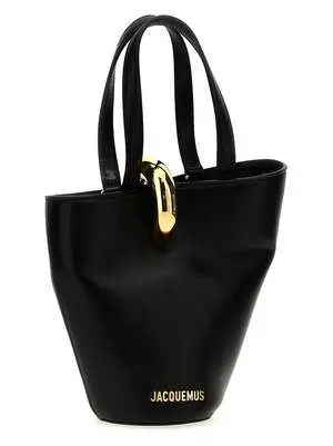 Jacquemus Le Petit Bambola Mini Bucket Bag - Black
