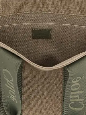 Chloé Woody Medium Shopping Bag - Green