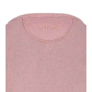Chloé Long Sleeve Crew Neck Top