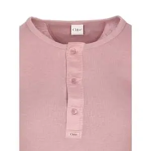 Chloé Long Sleeve Crew Neck Top
