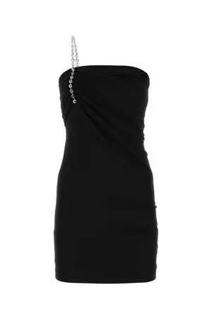 Givenchy Stretch Viscose Blend Mini Dress - Black