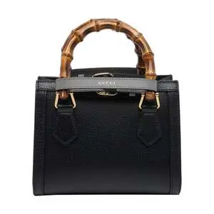 Gucci Small Diana Shopping Bag - Black