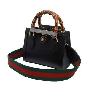 Gucci Small Diana Shopping Bag - Black