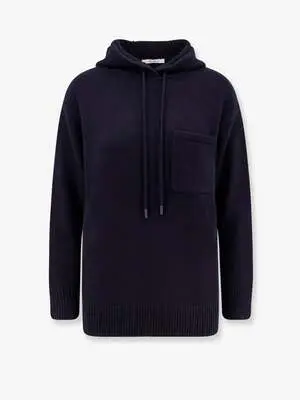Max Mara Liana Cashmere And Wool Hooded Sweater - Multicolor
