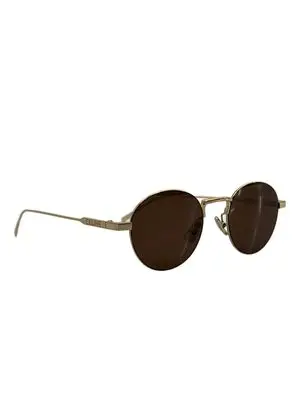 Celine Metal Frame Round Sunglasses - Multicolor