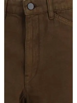 LEMAIRE Lemmaire Five-pocket Twill Pants - Brown