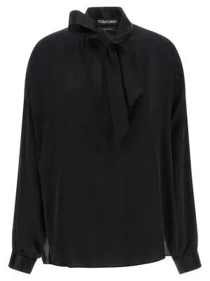 TOM FORD Lavallière Neck Blouse
