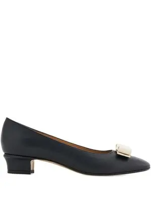 FERRAGAMO Vara Leather Pumps - Multicolor