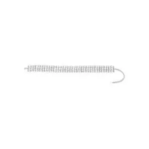 SELF-PORTRAIT Crystal Embellished Choker Necklace - Silver