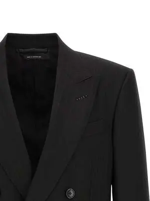 TOM FORD Satin Striped Blazer