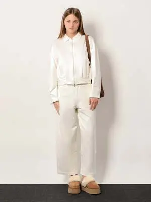 Max Mara Filovia Silk And Cotton Blend Jogger Trousers - Multicolor