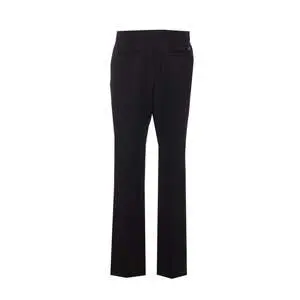 Valentino Garavani Vlogo Signature Wool Trousers - Black