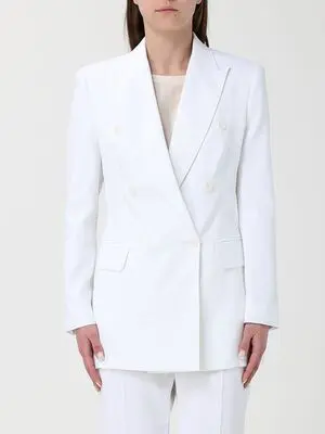 Max Mara Double-breasted Blazer - White