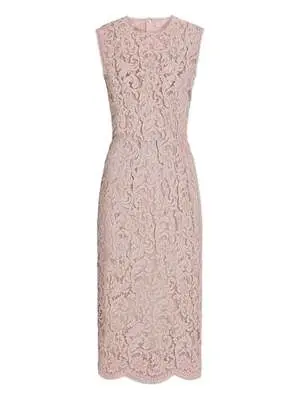 Dolce & Gabbana Embroidered Cotton Dress - Multicolor