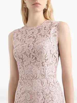 Dolce & Gabbana Embroidered Cotton Dress - Multicolor