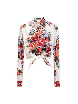 Dolce & Gabbana Printed Cotton Shirt