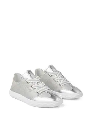 JIMMY CHOO Diamond Light Leather Sneakers - Multicolor