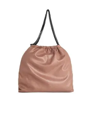 Stella McCartney Falabella Shoulder Bag With Drawstring - Brown