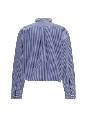 Miu Miu Striped Cotton Shirt