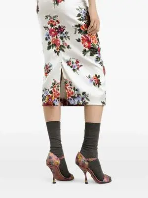 Dolce & Gabbana Printed Viscose Dress - Multicolor