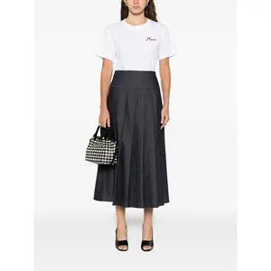 Marni Cotton T-shirt With Logo Detail